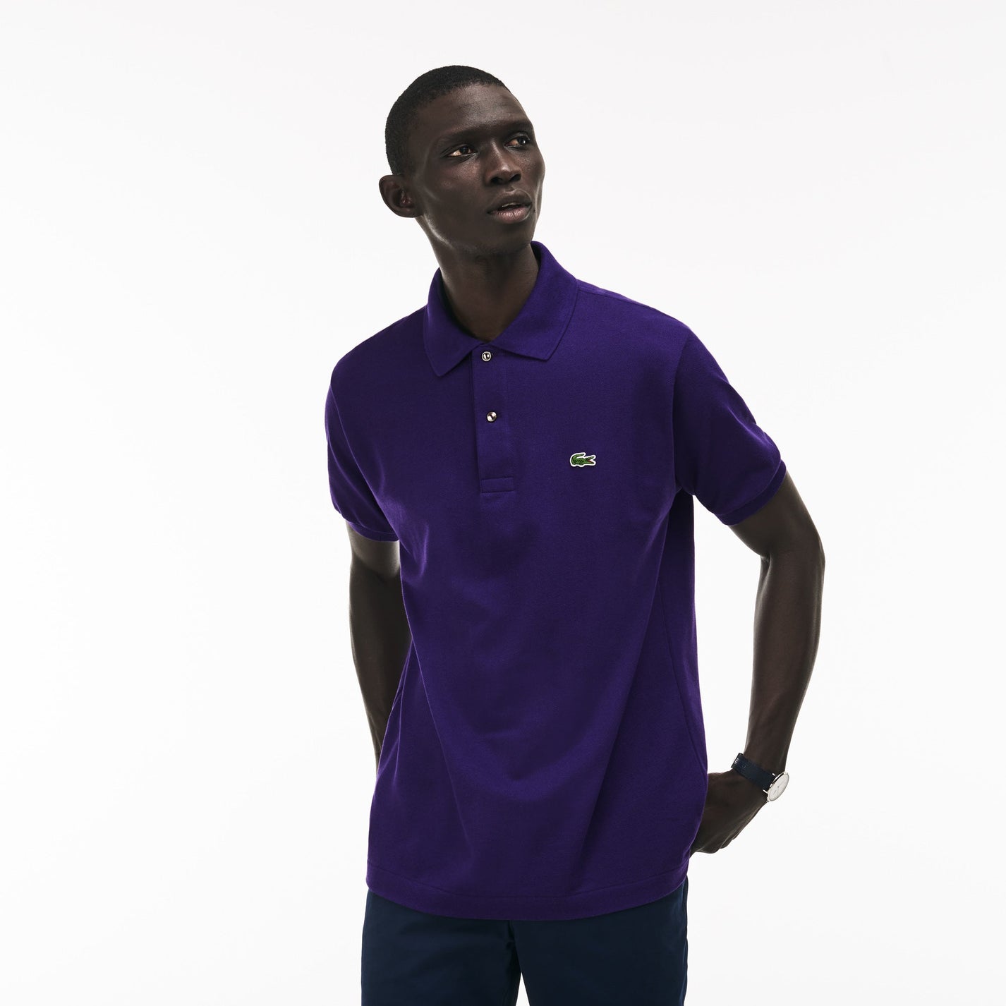 Camisero Lacoste Morado – SO Store Peru
